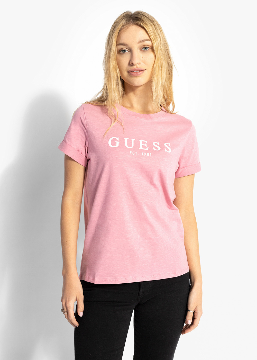 Guess ES SS GUESS 1981 ROLL CUFF TEE 18,99 € - Sneaker Peeker - Les Meilleures Réductions ...