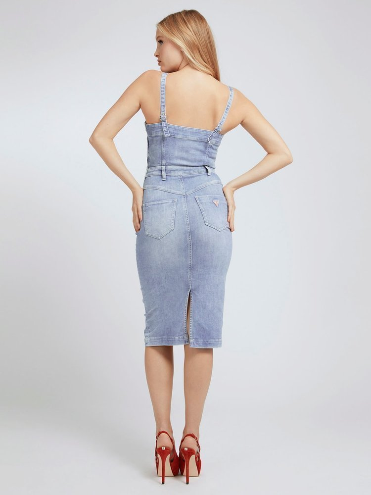 Guess Uma Dress (W1GK19D3ZT7-POIP) 66,99 € - Sneaker Peeker - Les ...